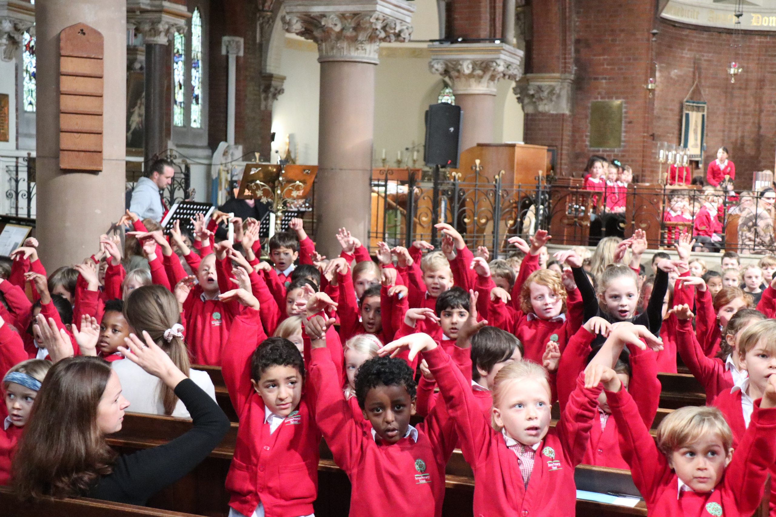 Harvest Festival Barnes Primary School